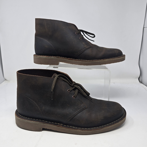 Clarks | Shoes | Clarks Mens Size 15 Bushacre 2 Chukka Boots Oiled ...